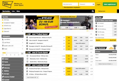 Interwetten Sportwetten - Erfahrungsbericht zu Interwetten.com
