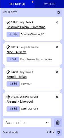 Sure Multibet Tips for free - Football Multibet predictions