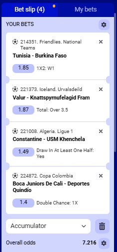 Sure Multibet Tips for free - Football Multibet predictions